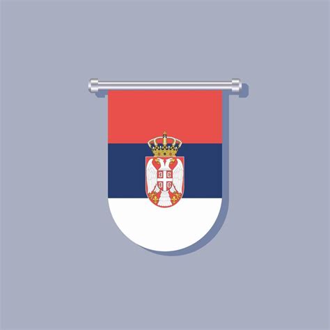 Illustration Of Serbia Flag Template 11021338 Vector Art At Vecteezy