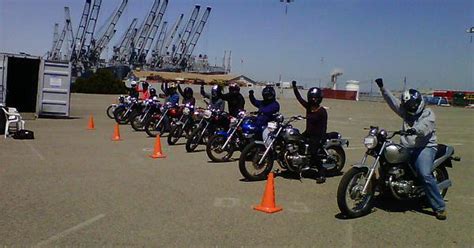 Passed The Msf Course Today And Had A Cheesy Picture Taken Good Times