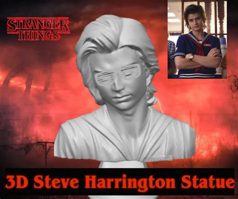 3d Steve Harrington Statue Stanger Things Free 3d Print Model