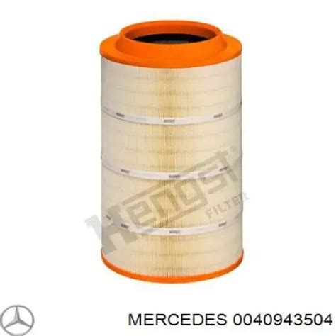 0040943504 Mercedes Фильтр воздушный 004 094 35 04 купить на Avtopro
