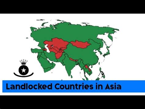 Landlocked Countries In Asia And Their Land Area YouTube
