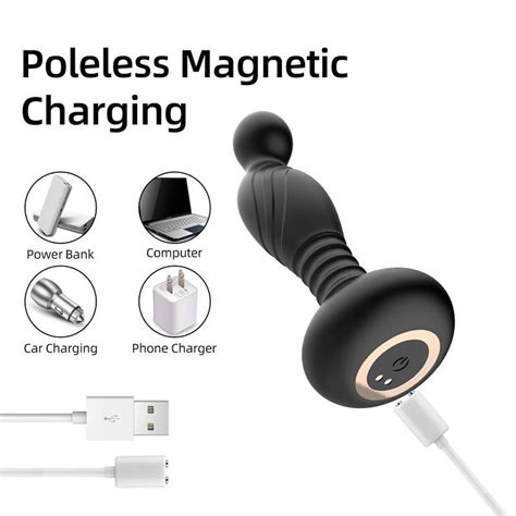 Finger Snap Vibrating Anal Plug Sq32378 Chastitygo