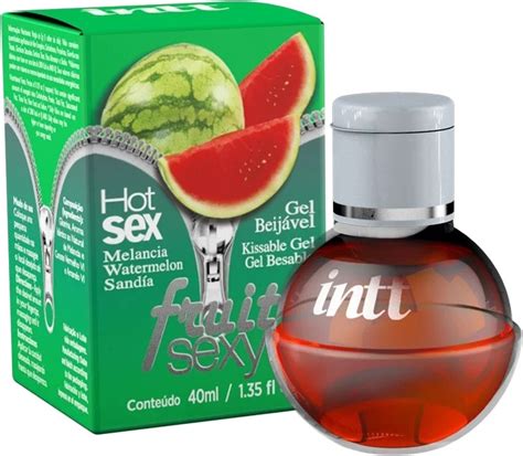 Gel Beijável Intt Fruit Sexy Melancia 40ml