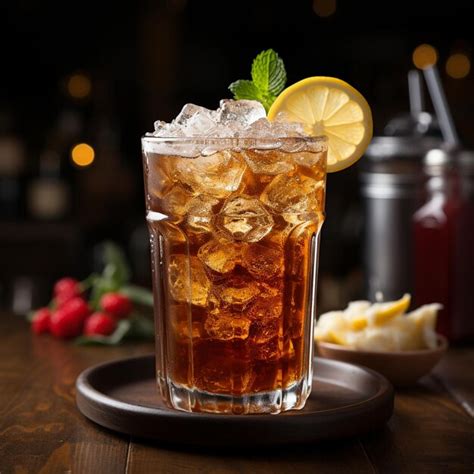 Premium Photo | Photo fresh cola drink in glass