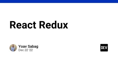 React Redux Dev Community
