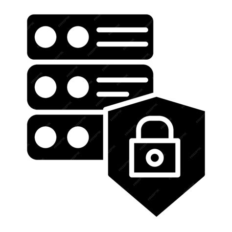 Premium Vector Data Protection Vector Illustration