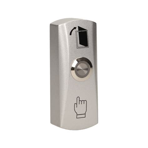 Exit Button With Led Backlight Surface Mounted