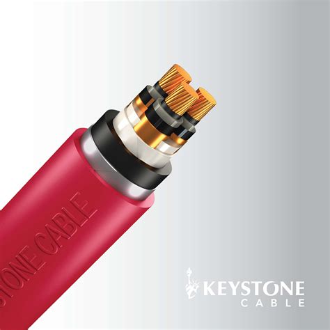 KV Single Core XLPE Insulated PVC Sheathed Power Cable Keystone Cable