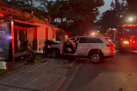 Dos Motociclistas Mueren Tras Ser Impactados Por Conductor En Escazú