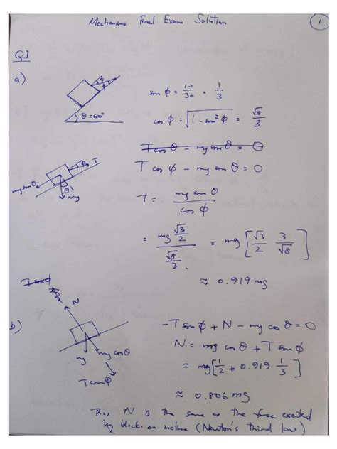 Final Exam Solution 2021 Pdf