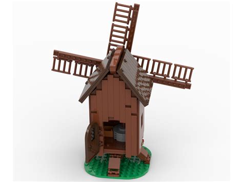 Lego Moc Mill Village Raid By Sir Buildsalot Rebrickable Build With Lego