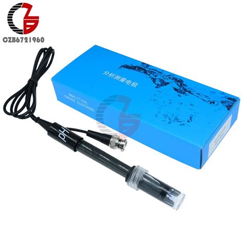 Surver Electrode Probe Bnc Plug Connector For Aquarium Ph Controller Meter Sensor Gib Digital Ph