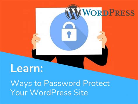 Ways To Password Protect Your Wordpress Site Zerozen Design