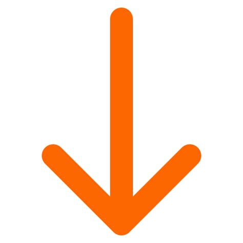 Flecha Abajo Iconos Gratis De Flechas