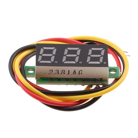 High Accuracy 3 Wire Dc 0 100 Mini Led Panel Digit Vicedeal
