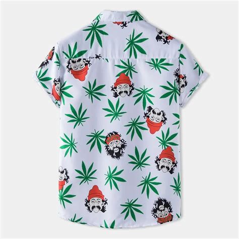 Chemise Chemise Aloha hawaïenne à manches courtes pour homme élégante