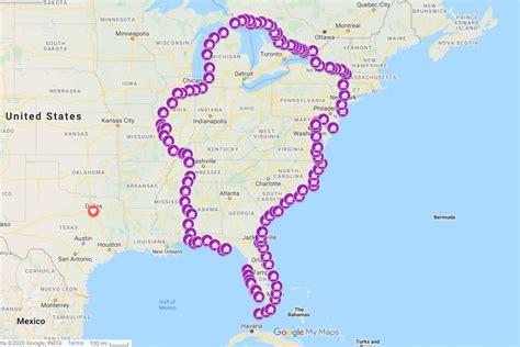 Great Loop Waterway Map