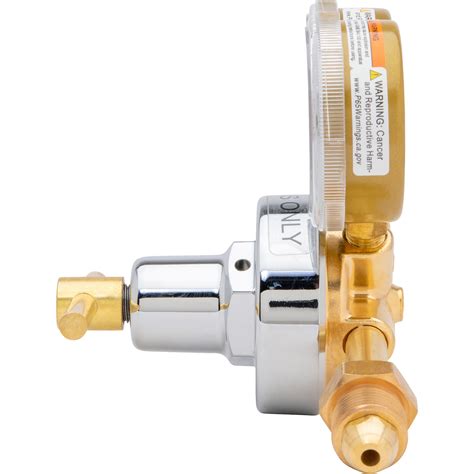 Harris Single Stage 25gx Argonnitrogenhelium Regulator 500c Psig