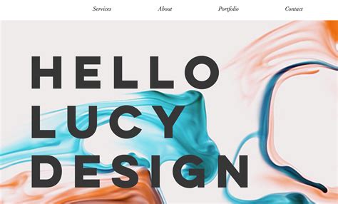 Hello Lucy Design Web Portfolio