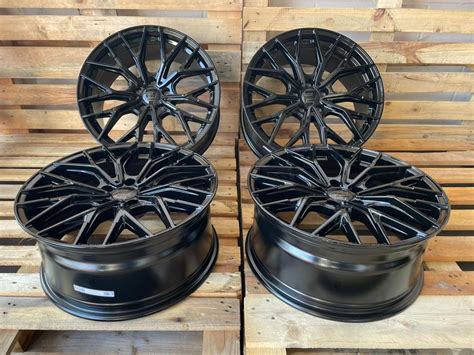 18 Zoll 2drv Wheelworld 5x112 Schwarz Glanz Alufelgen 5 112 Felgen Für
