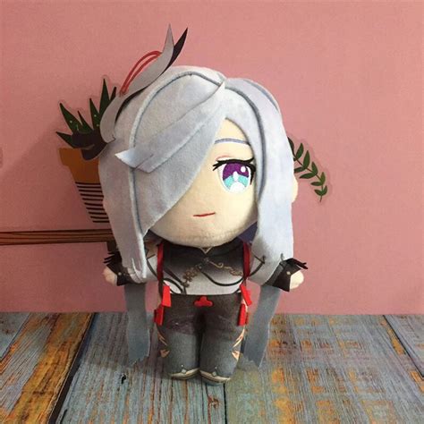 Genshin Impact Peluche Poupée Genshin Impact Peluches Ayato Etsy France
