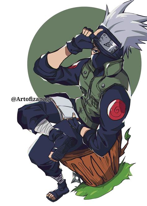 Copy Ninja Kakashi Fanart By Me R Naruto