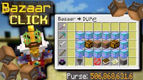 How To Dupe Enchanted Diamond Blocks Mill Hypixel Skyblock Youtube