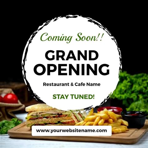 20 Creative Restaurant Grand Opening Flyer Ideas And Examples