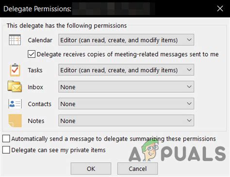 How To Fix The Modified Permissions Cannot Be Saved In Outlook