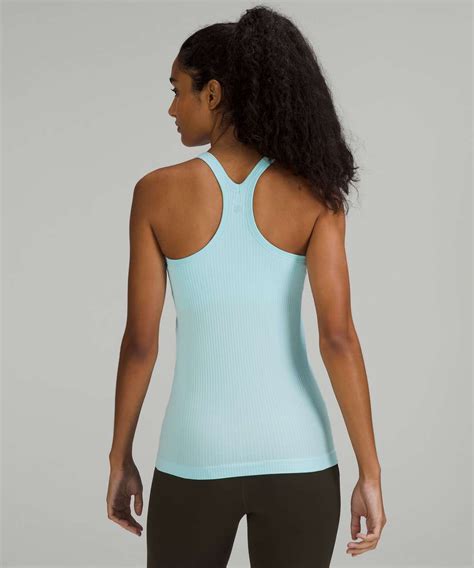 Lululemon Ebb To Street Tank Top Icing Blue Lulu Fanatics