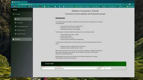 Database Concurrency Optimistic And Pessimistic Approach Youtube