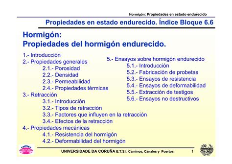PDF Hormig ón Propiedades del hormig ón endurecido DOKUMEN TIPS