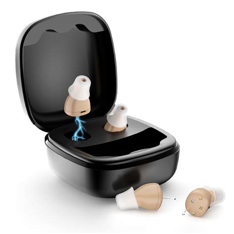 Invisible Cic Hearing Aids For Seniors Rechargeable In The