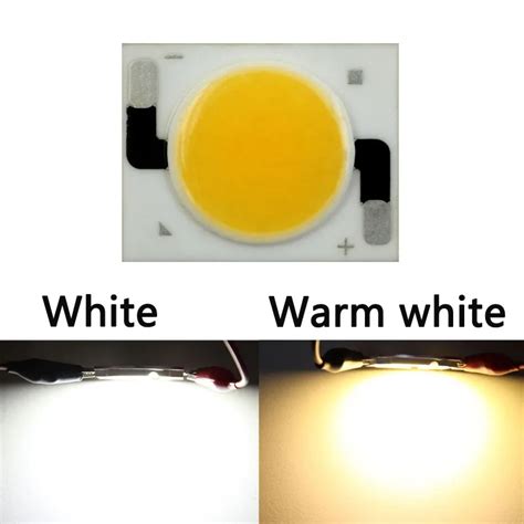 High Power Led Chip Cob Led 5W 7W 5pcs DC 75 80V Ceramic Light Emitting Diode 12mm White Led