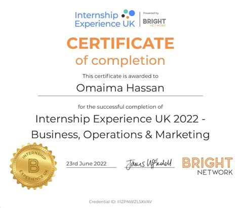 omaima hassan on linkedin internship