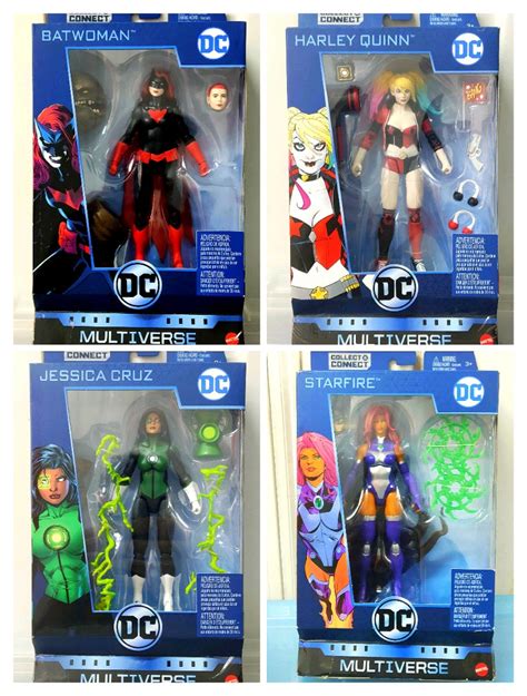 Dc Multiverse Jessica Cruz Batwoman Harley Quinn Starfire Hobbies