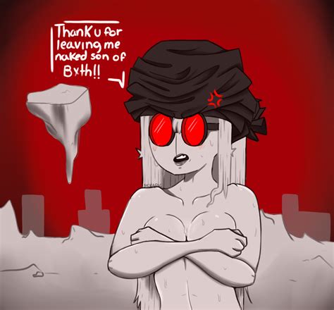 Rule 34 Anger Vein Angry Blush Breasts Covering Breasts English