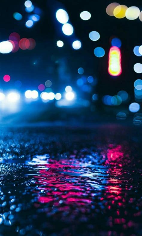 Neon Lights In The Rain