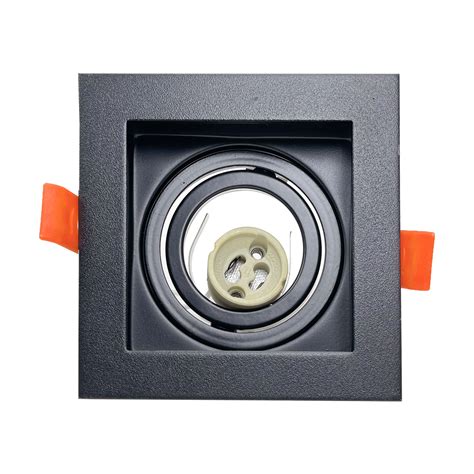 1head Gu10 Fitting Black Ms Lighting Group