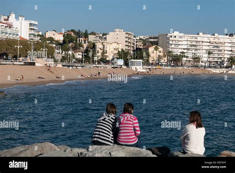Uferpromenade Saint Raphaël Dep Var Côte Dazur Frankreich