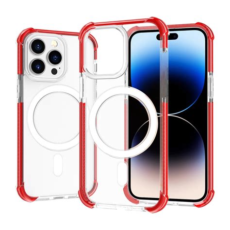 Magsafe Magnetic Acrylic Shockproof Phone Case For Iphone 14 Pro Max