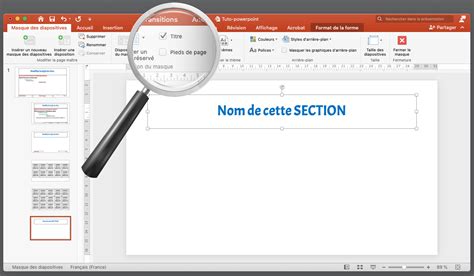 Créer et utiliser efficacement le masque des diapositives de PowerPoint