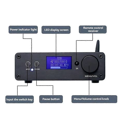 Decoding And Playback Digital Amplifier High Power Tpa3255 Digital Hifi