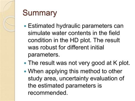 Estimation Of Hydraulic Parameters With Multi Scale Parameterization