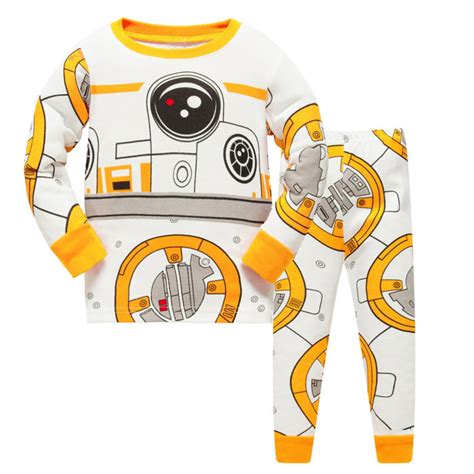 Conjuntos De Pijamas De Manga Larga Para Niños Ropa De Dormir Para