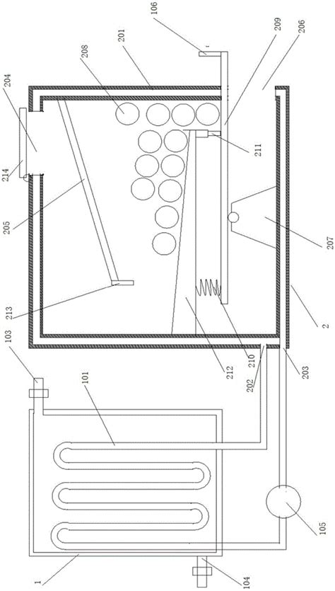 弹簧片生产的淬火冷却装置的制作方法