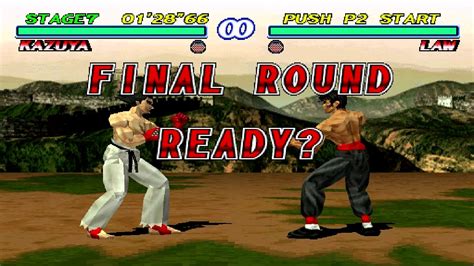 Tekken 2 Ps1 Arcade Mode Kazuya Youtube