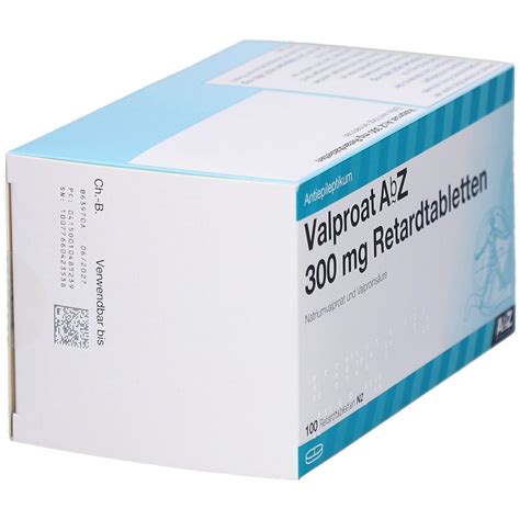 Valproat Abz 300mg 100 St Mit Dem E Rezept Kaufen Shop Apotheke