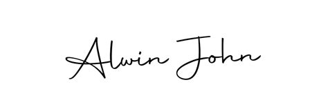 98 Alwin John Name Signature Style Ideas Fine Digital Signature