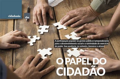 O Papel Do Cidadão